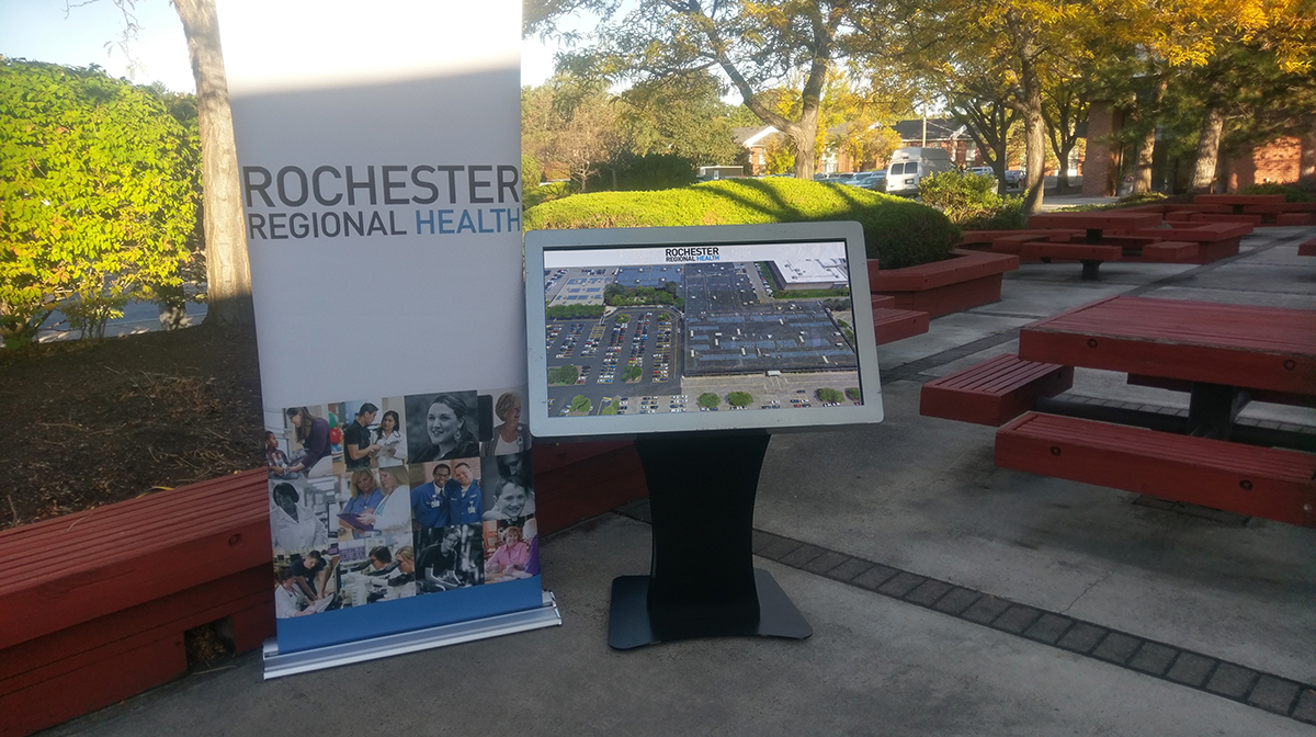 Healthcare Digital Signage, Hospital Signage, Hospital Wayfinding
