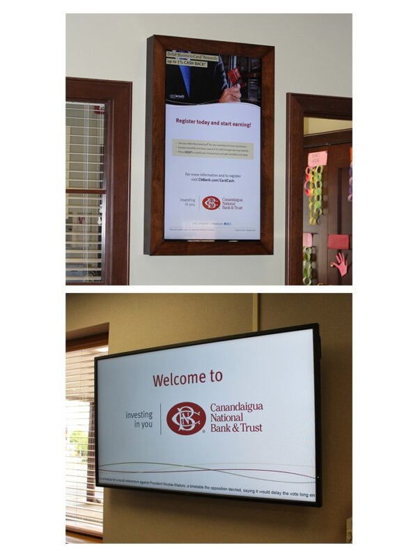 Banking Digital signage | Empire Digital Signs