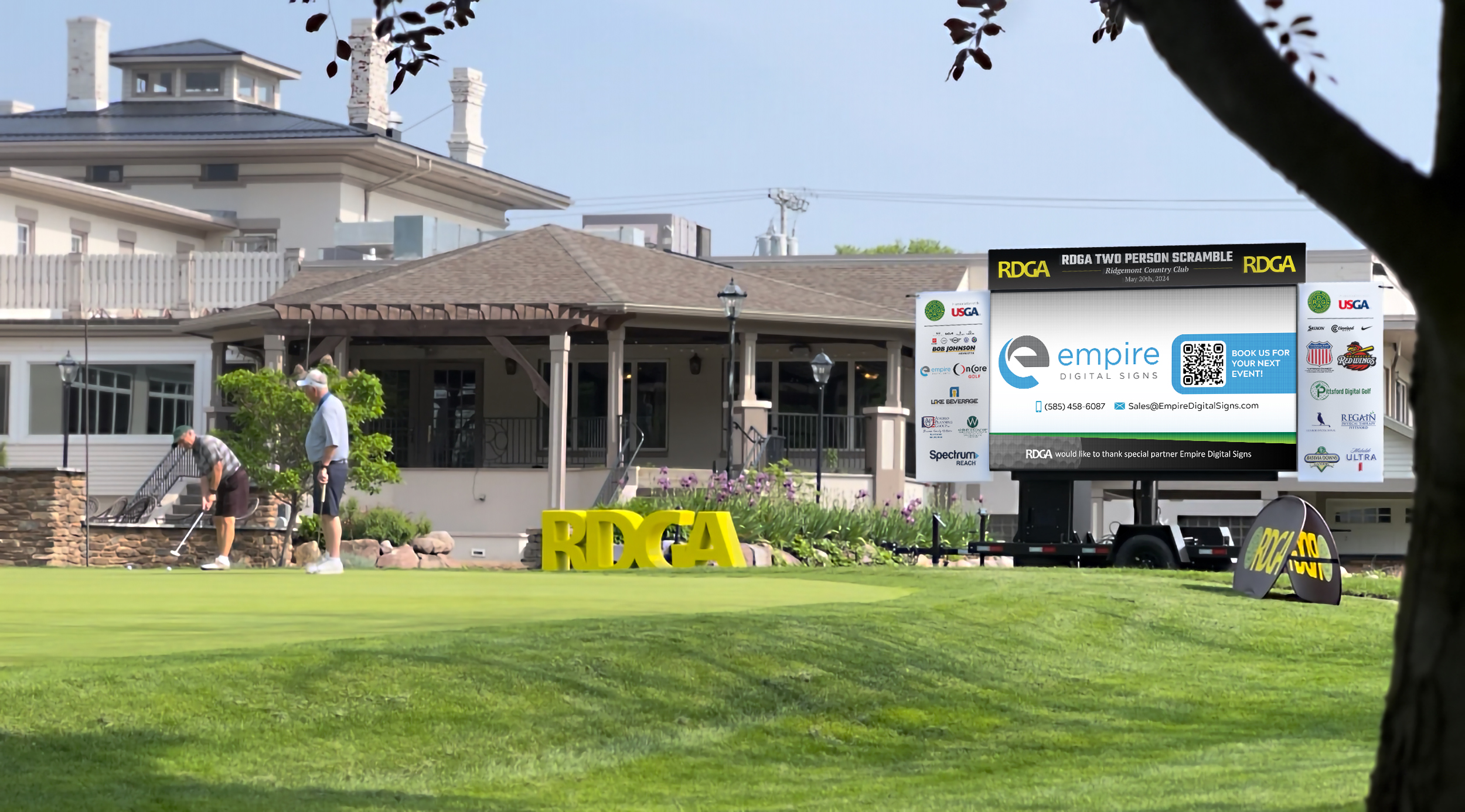 Empire Digital Signs Debuts Outdoor LED Event Rental with RDGA