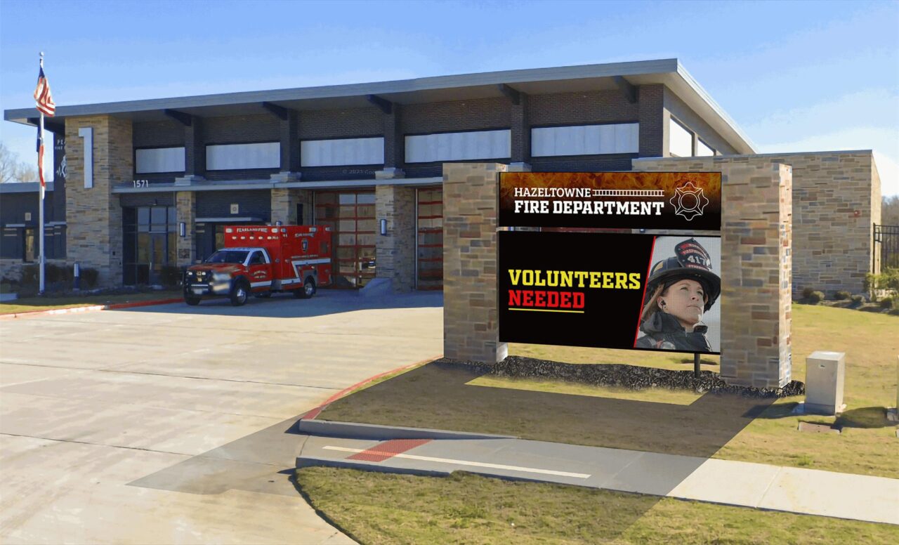 Fire Department Digital Signage - Empire Digital Signs